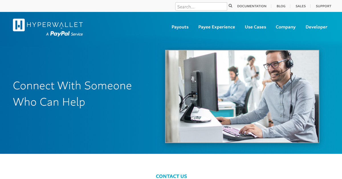 Contact Hyperwallet Support, Sales & Development | Hyperwallet Payouts